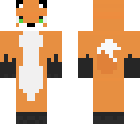 Cute fox skin | Minecraft Skin
