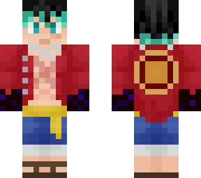 Luffy x muichiro | Minecraft Skin