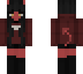 meru w/ tail | Minecraft Skin