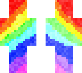 rainbow skin | Minecraft Skin