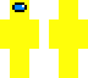among us yellow crewmate | Minecraft Skin