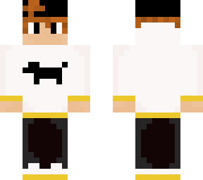 white and gold | Minecraft Skins