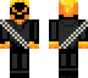 ghost rider | Minecraft Skins