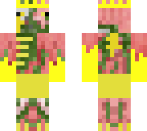 Golden zombie pig | Minecraft Skin