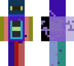 mutant kolorowy skin :) | Minecraft Skin