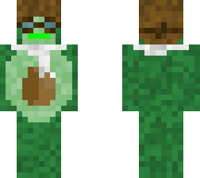 Pilot Avocado | Minecraft Skin