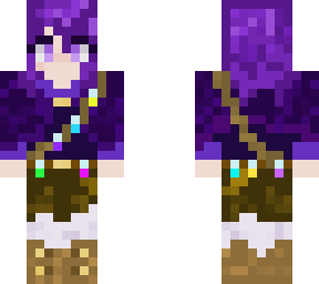 Pine w/ eyelashes | Minecraft Skin