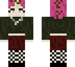 pink goth | Minecraft Skins