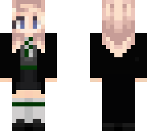 Slytherin Girl | Minecraft Skin