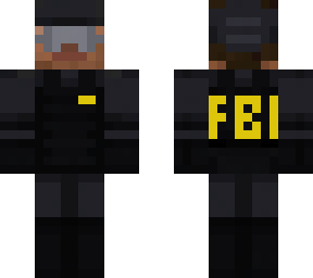 Steve The FBI Swat | Minecraft Skin