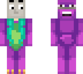 Barney the Train | Minecraft Skin