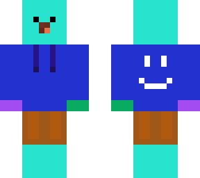 blue guy | Minecraft Skin