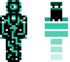 Blue Neon | Minecraft Skin