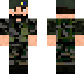 Bosnian Freedom Fighter | Minecraft Skin