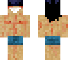 chainsaw man BEAM | Minecraft Skin