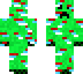 glitch creeper attempt 1 | Minecraft Skin