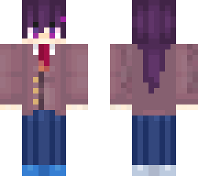yuri ddlc | Minecraft Skins