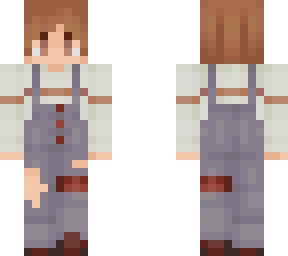 Overalls // Androgynous | Minecraft Skin