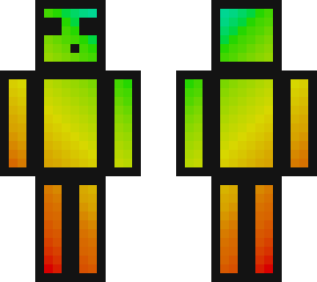 rainbow slime | Minecraft Skins