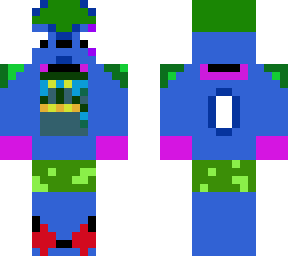 blue wolf furry | Minecraft Skins