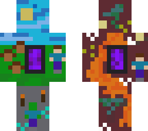 Dimensions | Minecraft Skin