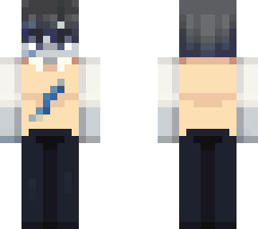 disintegrate, mouths a mixer ; ghostbur | Minecraft Skin