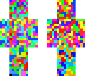 Glitched/corrupted Character | Minecraft Skin