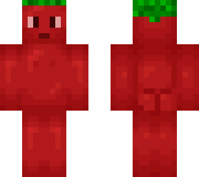 Human Tomato | Minecraft Skin