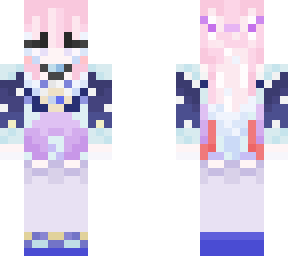 genshin impact sangonomiya kokomi | Minecraft Skins