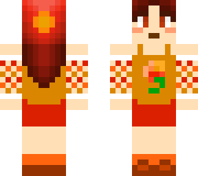 nether girl | Minecraft Skins