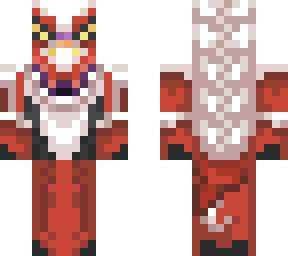 Skeledirge | Minecraft Skin