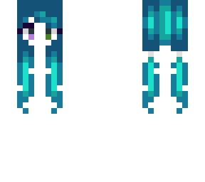 blue hair base | Minecraft Skins