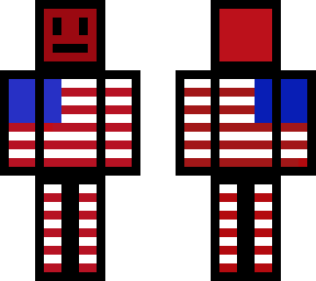 american flag | Minecraft Skins