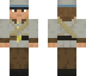 confederate soldier | Minecraft Skin