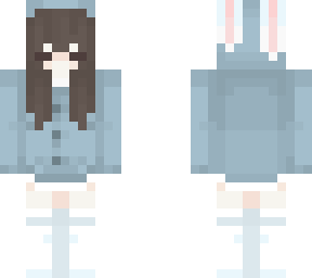 cute bunny girl | Minecraft Skin