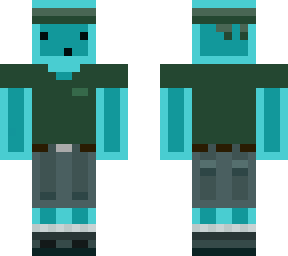 Dark green | Minecraft Skin