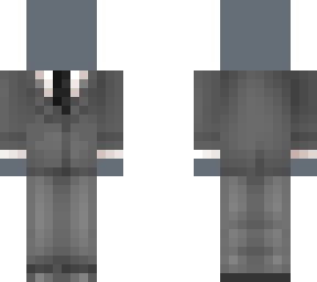 Grey Suit | Minecraft Skin