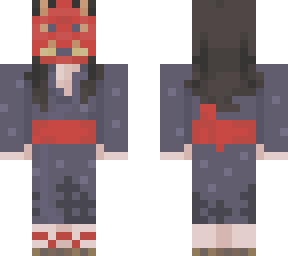 oni mask | Minecraft Skins