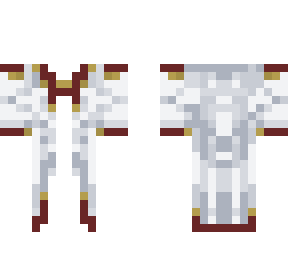 King Cape Thing With Shoulder Pads | Minecraft Skin