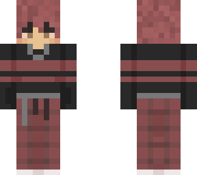 red haired e boy | Minecraft Skin