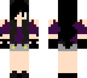black haired girl | Minecraft Skins