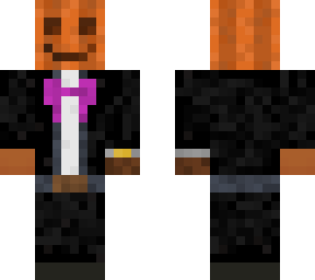Burnt gingerbread man | Minecraft Skin