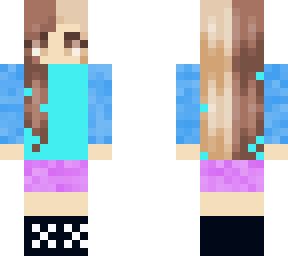 Carmel cheesecake girl | Minecraft Skin