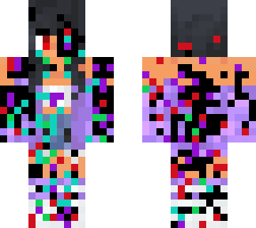 Coruppted aphmua | Minecraft Skin