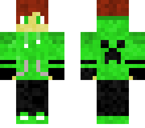 creeper gamer boy v4 | Minecraft Skin