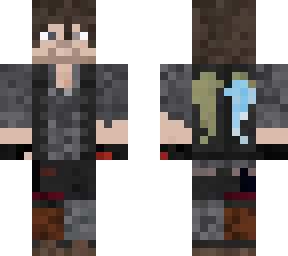 daryl Dixon with s11 jacket | Minecraft Skin
