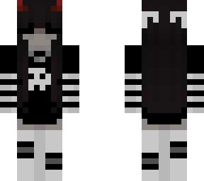 Emo devil girl | Minecraft Skin