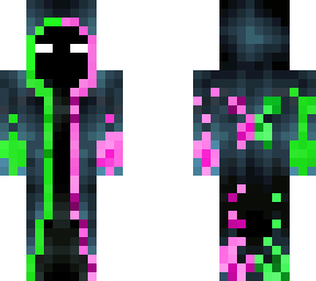 green pink wizard | Minecraft Skin