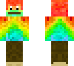 incomplete rainbow *MONKE* | Minecraft Skin