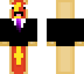 kasper the hot dog in suit | Minecraft Skin